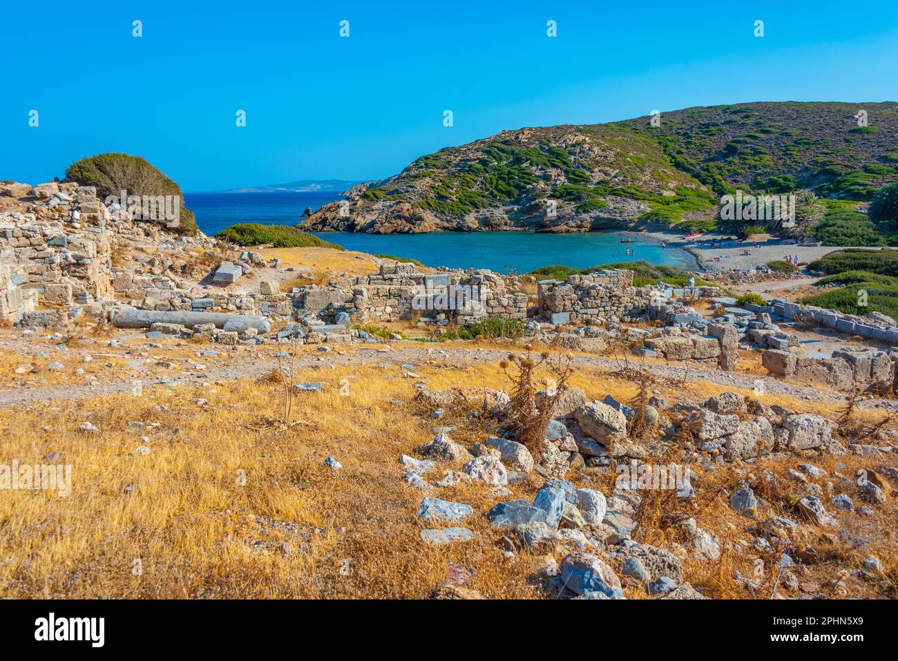 Ruins of ancient city Itanos at Greek island Crete Stock Photo - Alamy