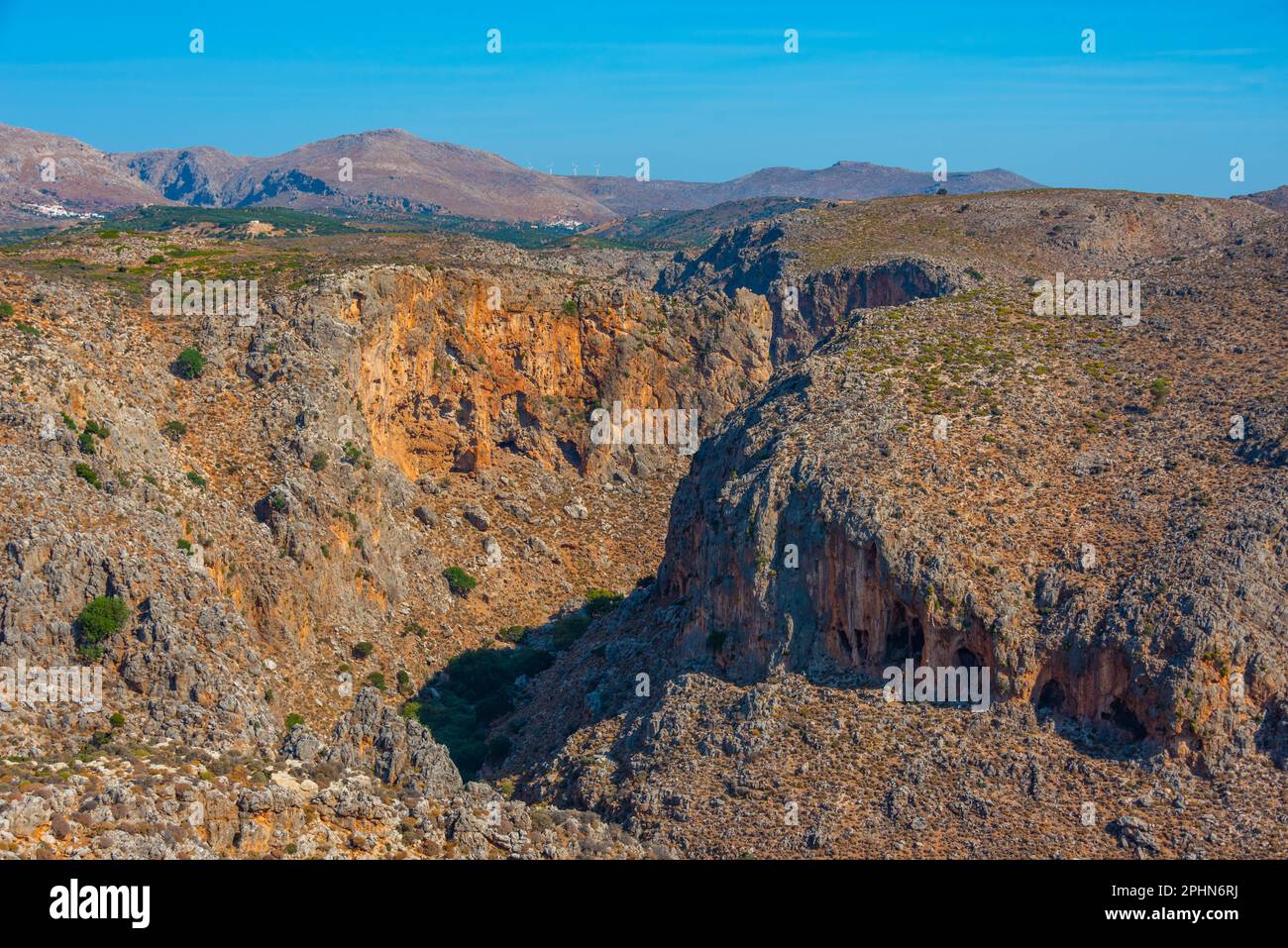 View of Zakros Gorge at Greek island Crete Stock Photo - Alamy