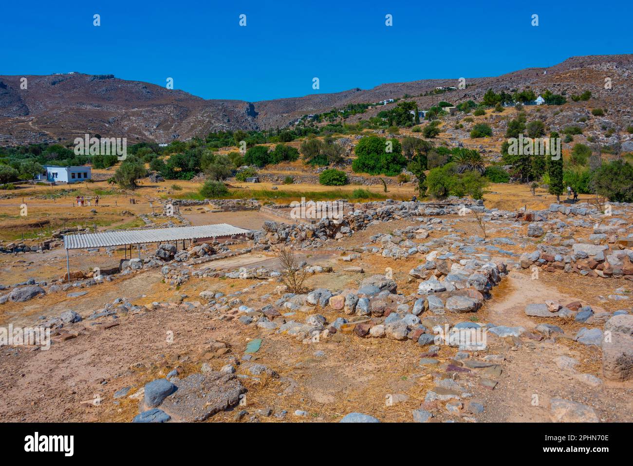Minoan Palace of Zakros at Crete, Greece Stock Photo - Alamy