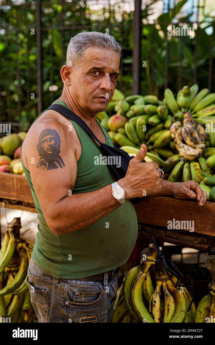 Che Guevara tattoo Stock Photo - Alamy