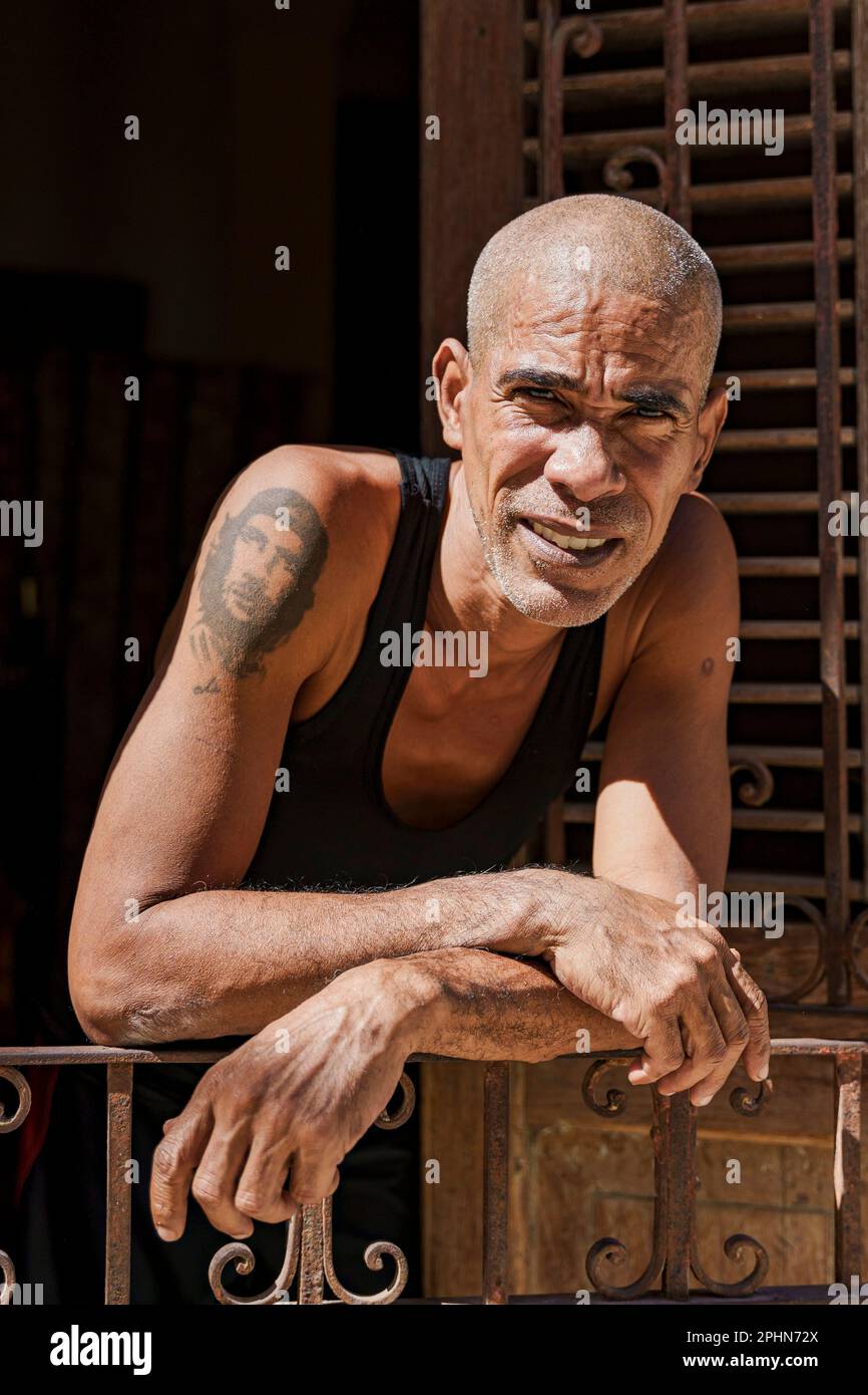 Che Guevara tattoo Stock Photo - Alamy