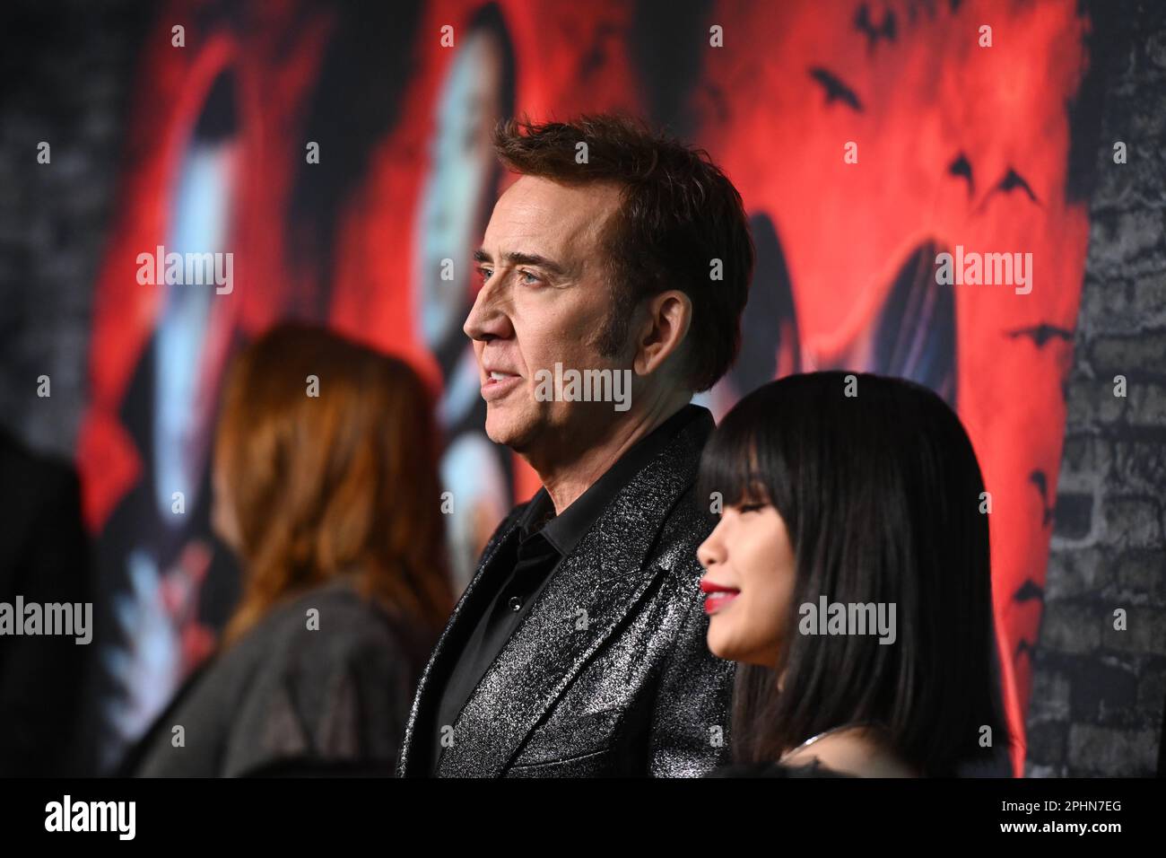 Nicolas Cage and Riko Shibata Stock Photo - Alamy