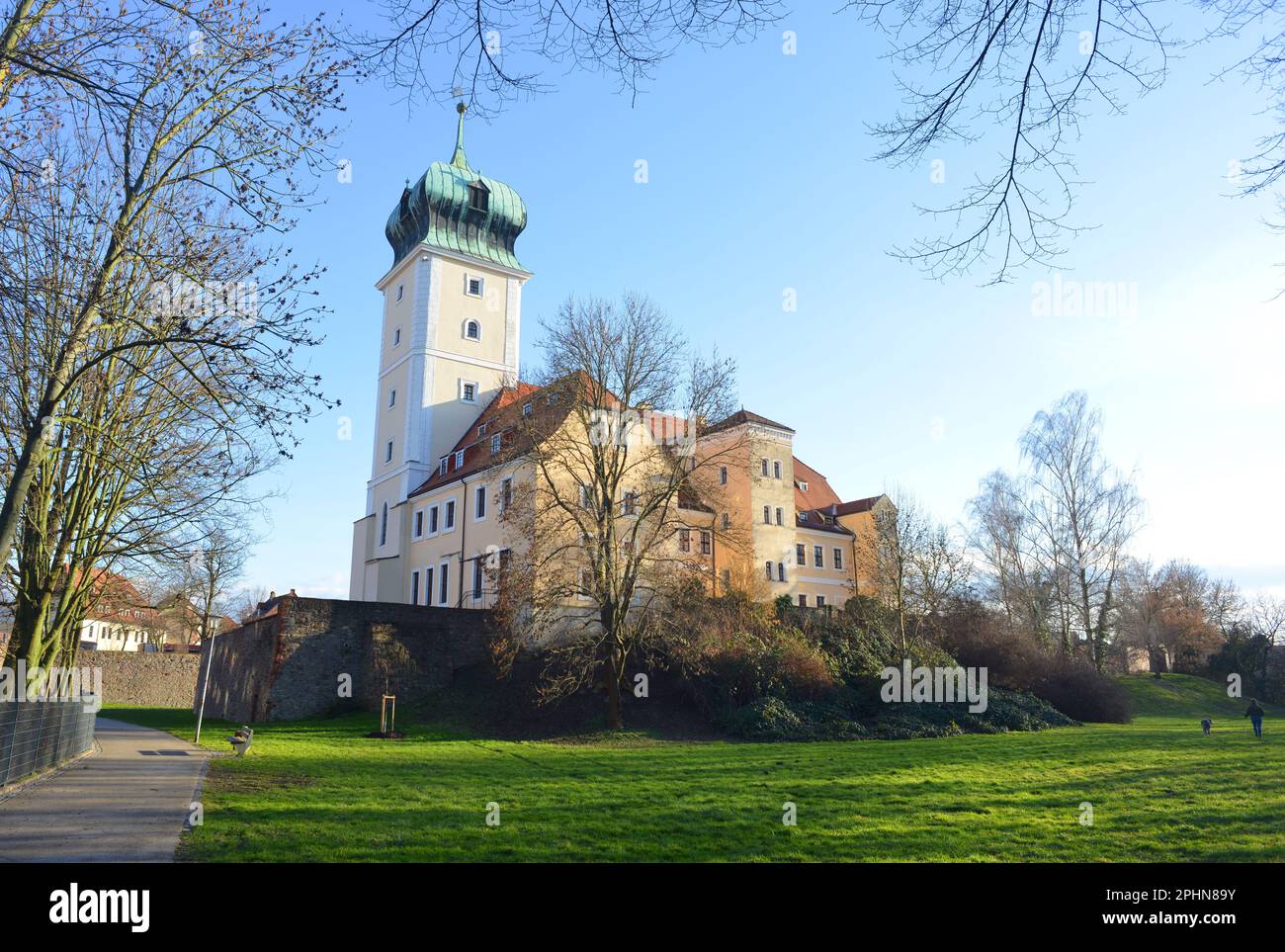Historic baroque castle in Delitzsch, Germany Stock Photo - Alamy