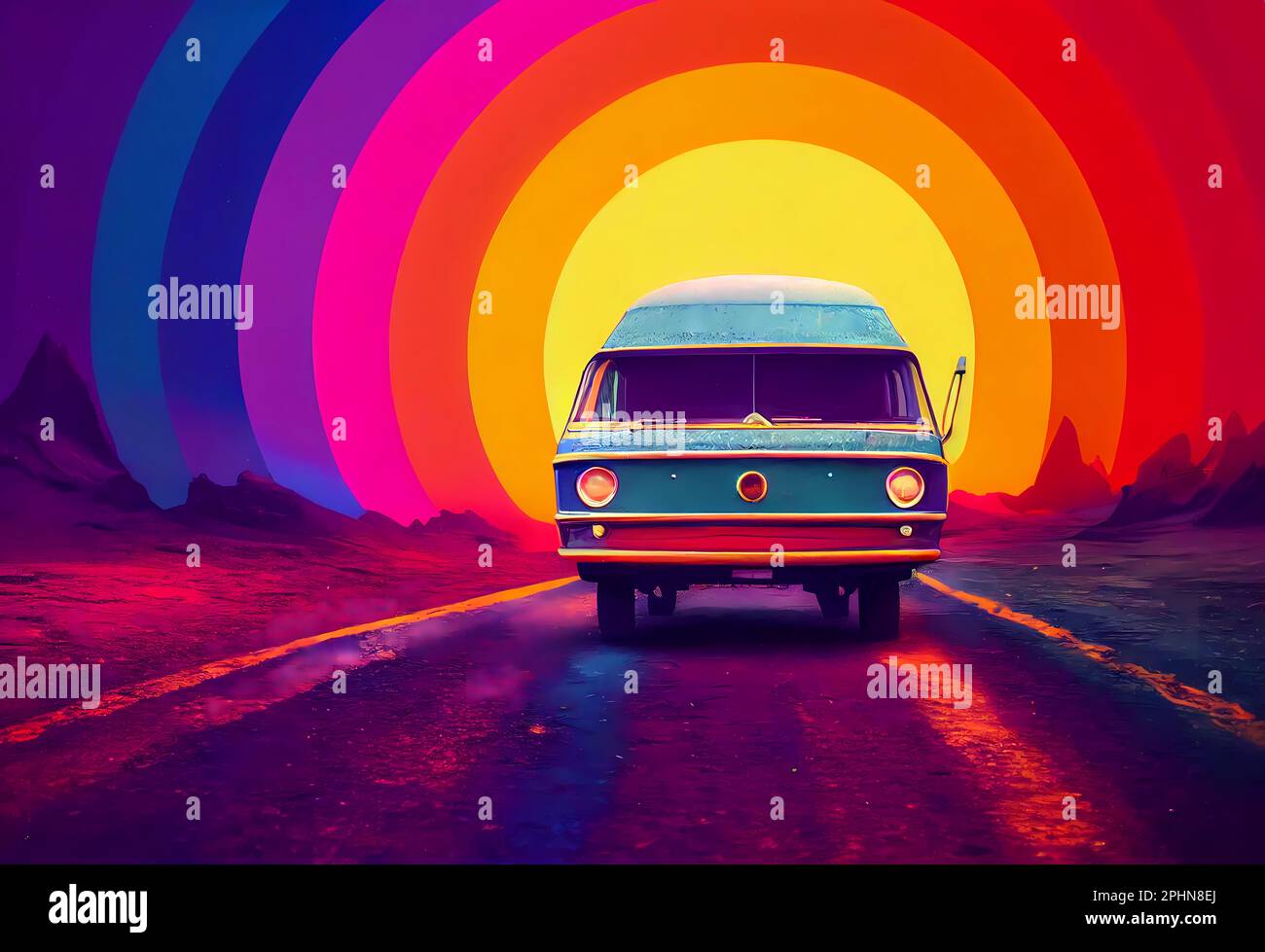 1970s psychedelic hi-res stock photography and images - Alamy