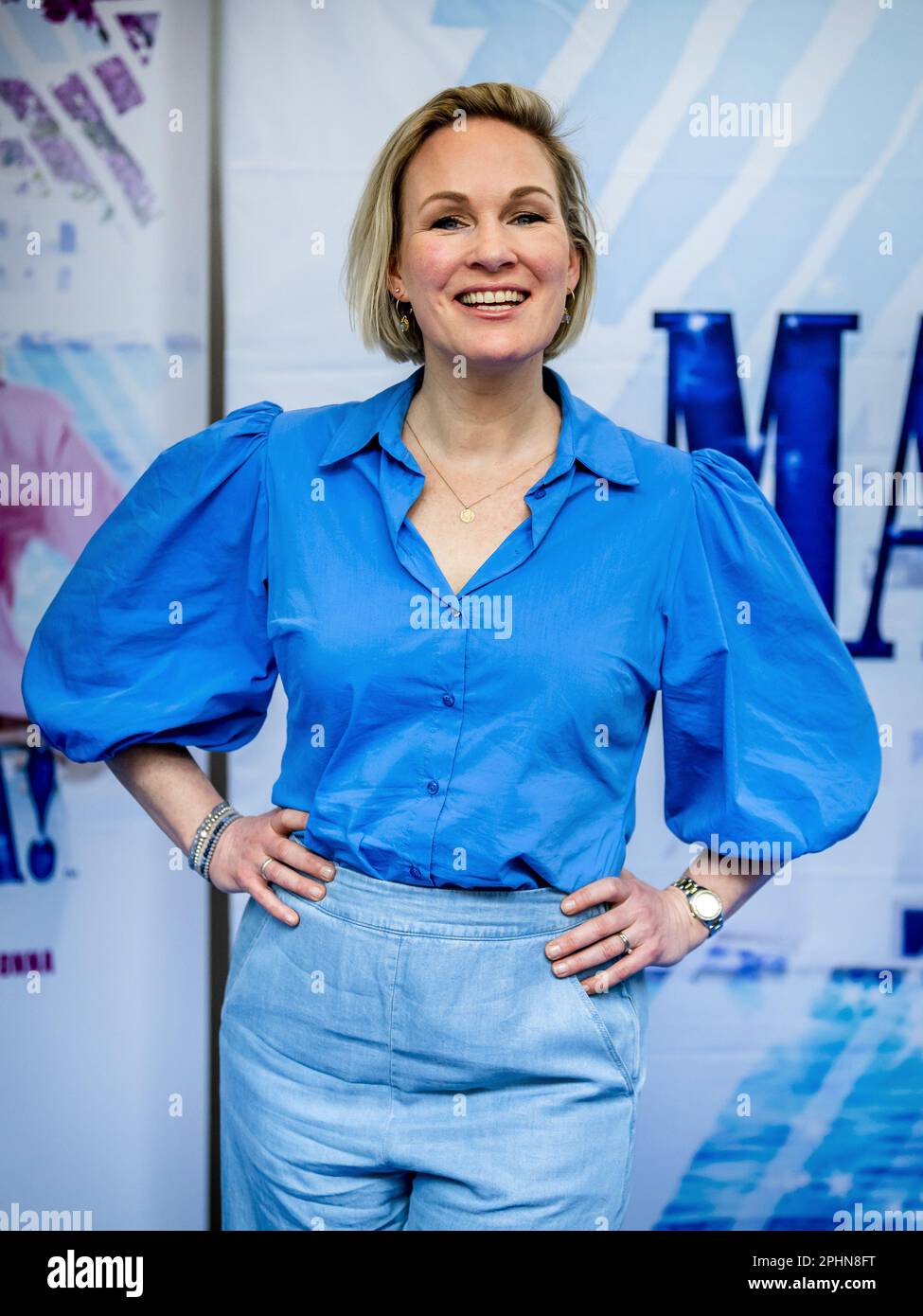 AMSTERDAM - Wieneke Remmers during the cast presentation of the ABBA ...
