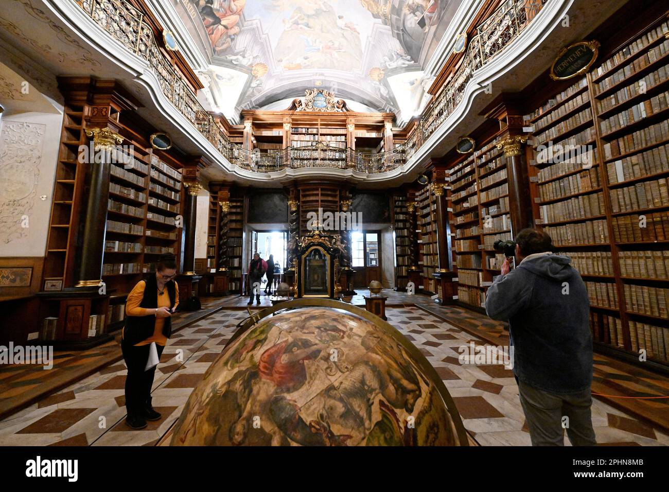 Prague, Czech Republic. 29th Mar, 2023. A tour of Clementinum ...