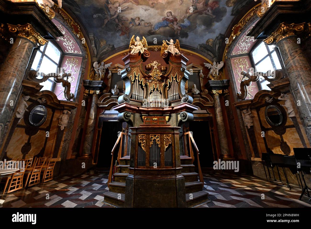 Prague, Czech Republic. 29th Mar, 2023. A tour of Clementinum ...