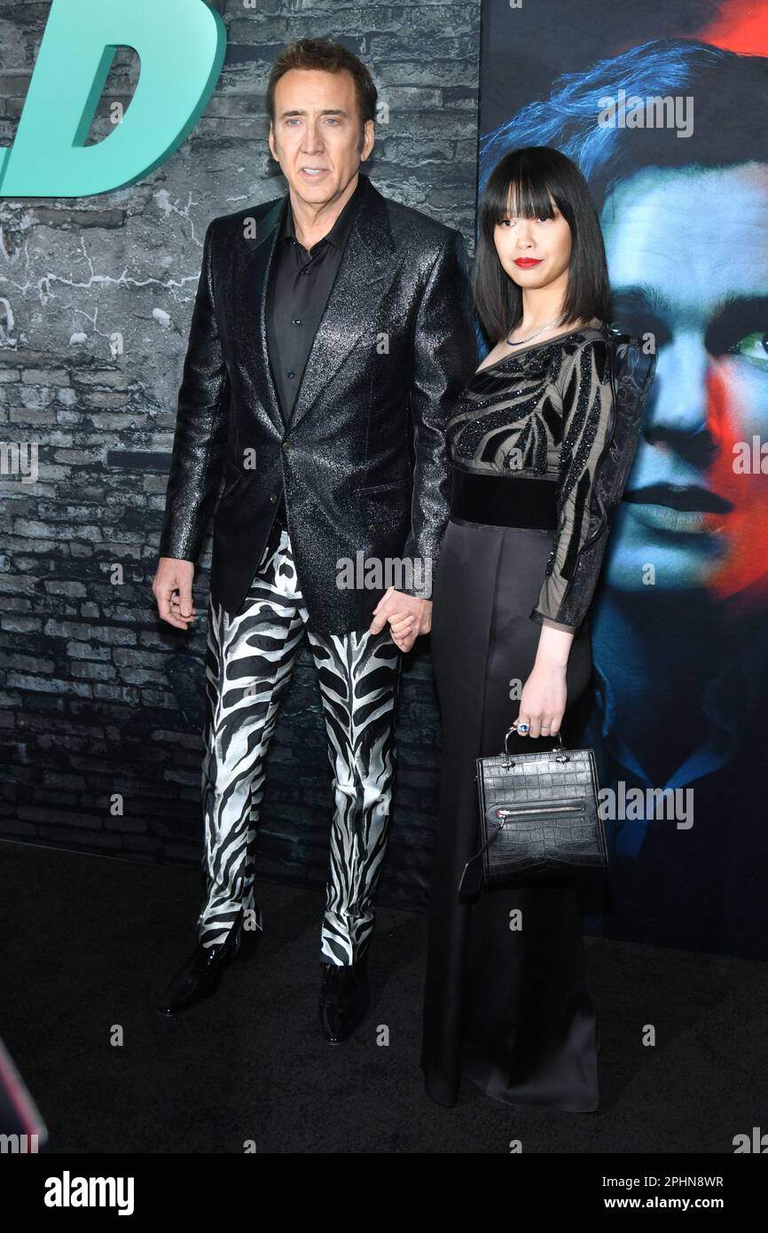 Nicolas Cage and Riko Shibata Stock Photo - Alamy