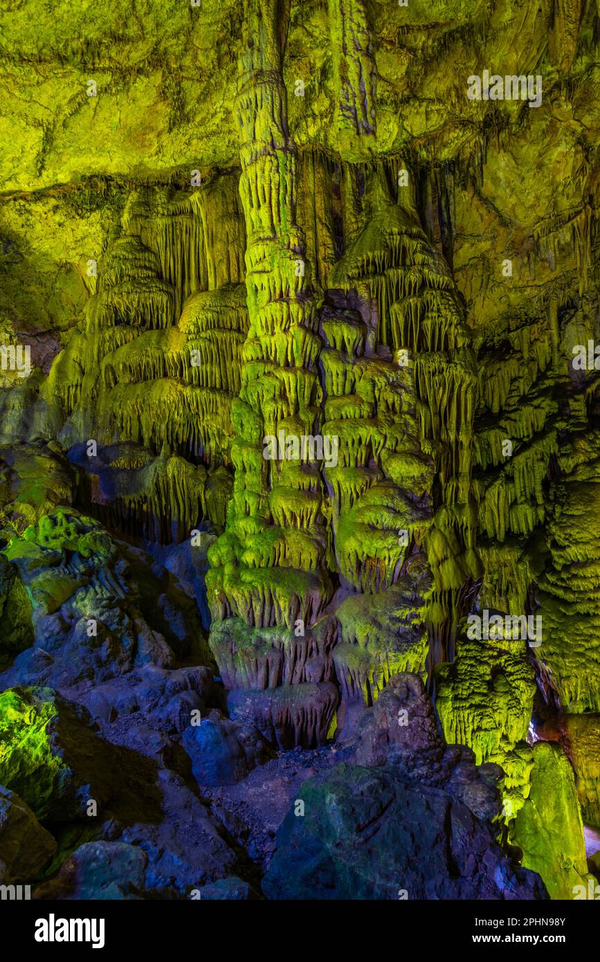 Cave of Diktaion Andron at Greek island Crete Stock Photo - Alamy