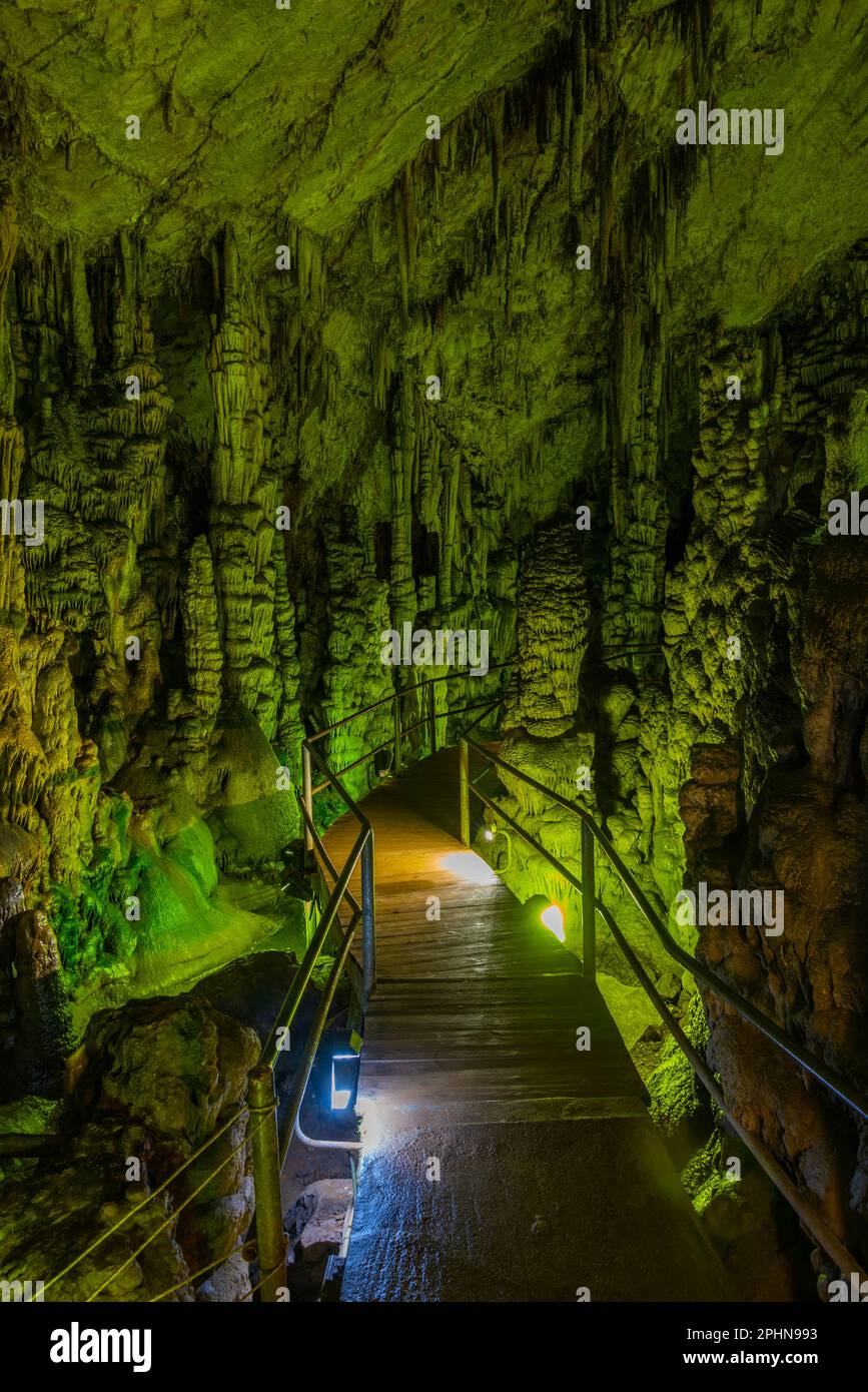 Cave of Diktaion Andron at Greek island Crete Stock Photo - Alamy