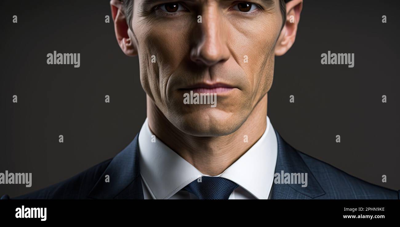 A male model is standing and posing wearing a plain black shirt and ...