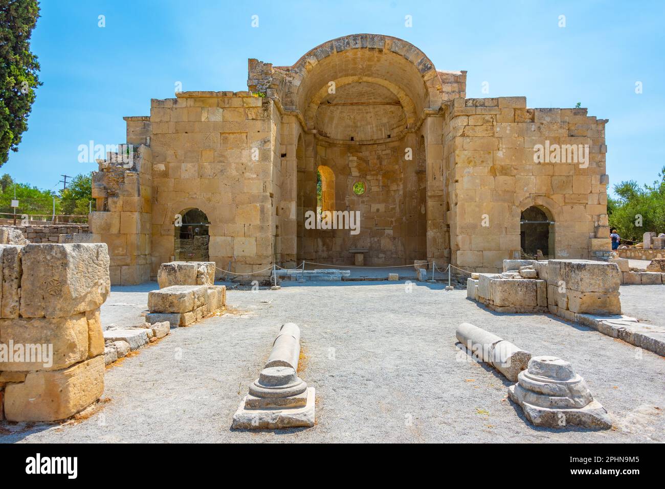 Church of Saint Titus at Archaeological Site of Gortyna at Crete ...
