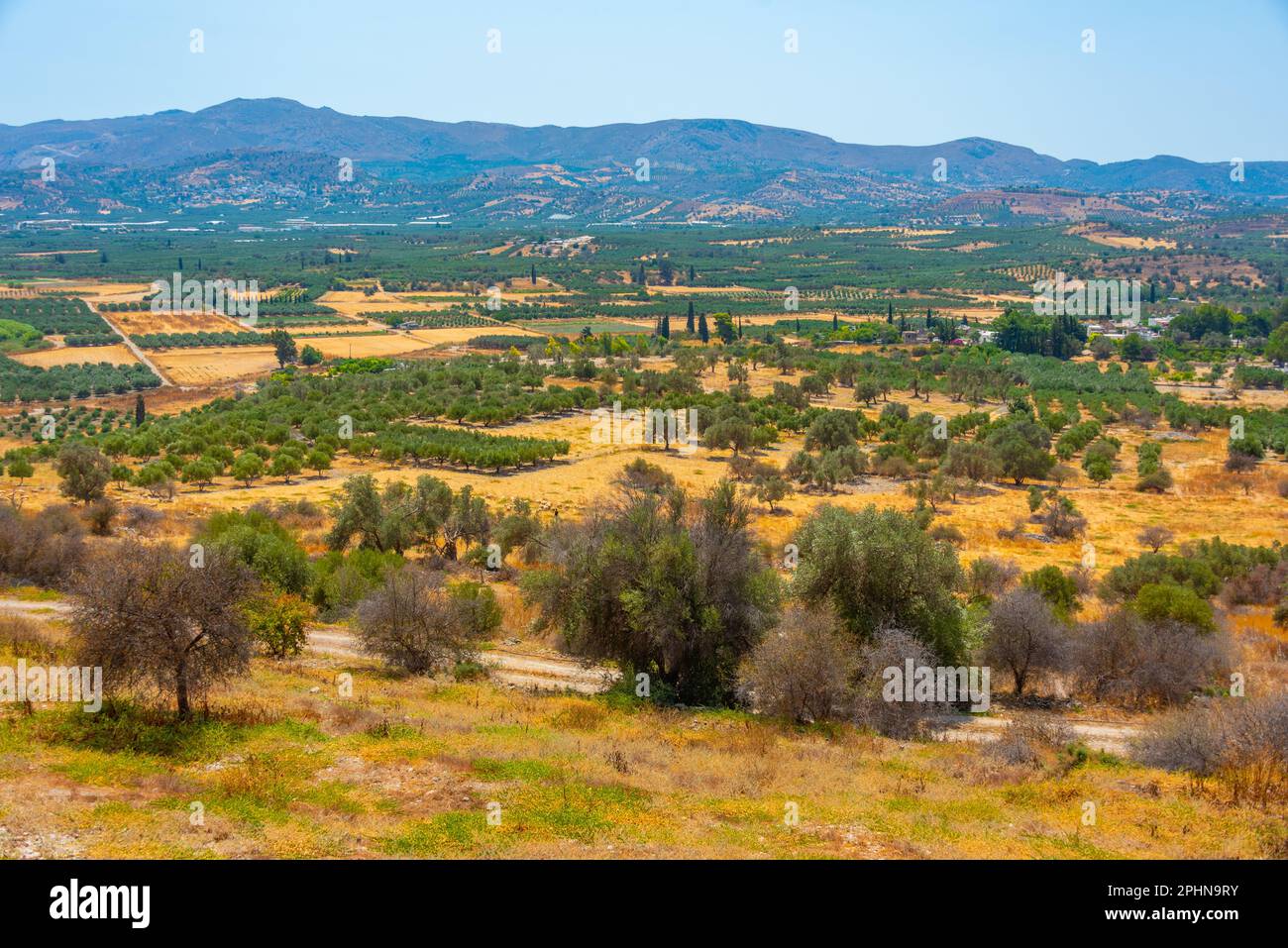 Rural landscape of Greek island Crete Stock Photo - Alamy
