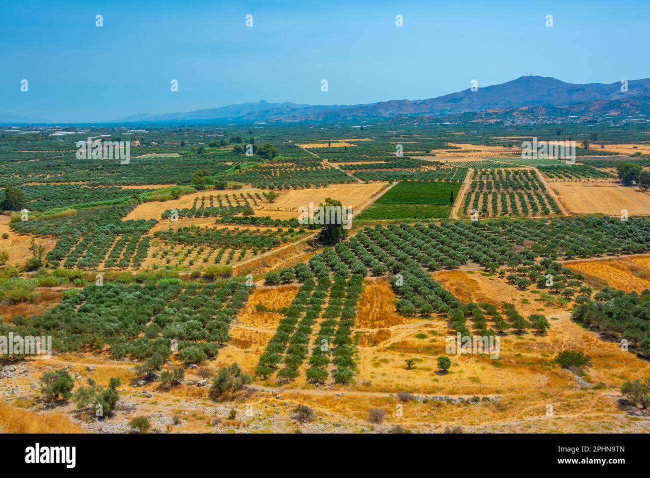 Rural landscape of Greek island Crete Stock Photo - Alamy