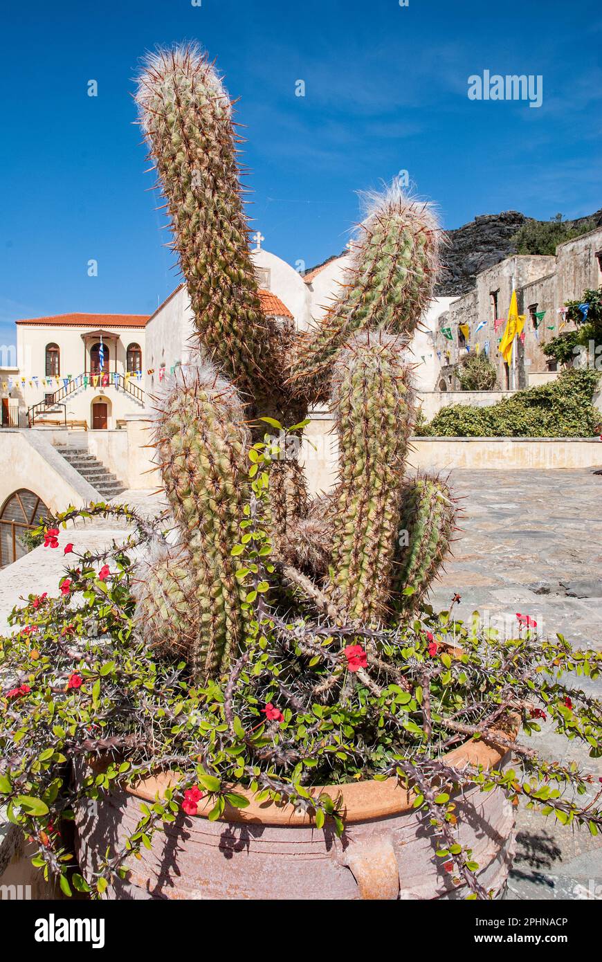 Secluded monasteries crete hi-res stock photography and images - Alamy
