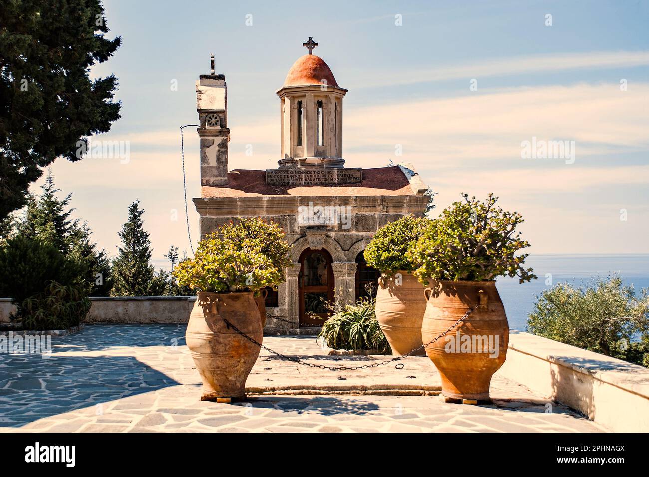 Secluded monasteries crete hi-res stock photography and images - Alamy