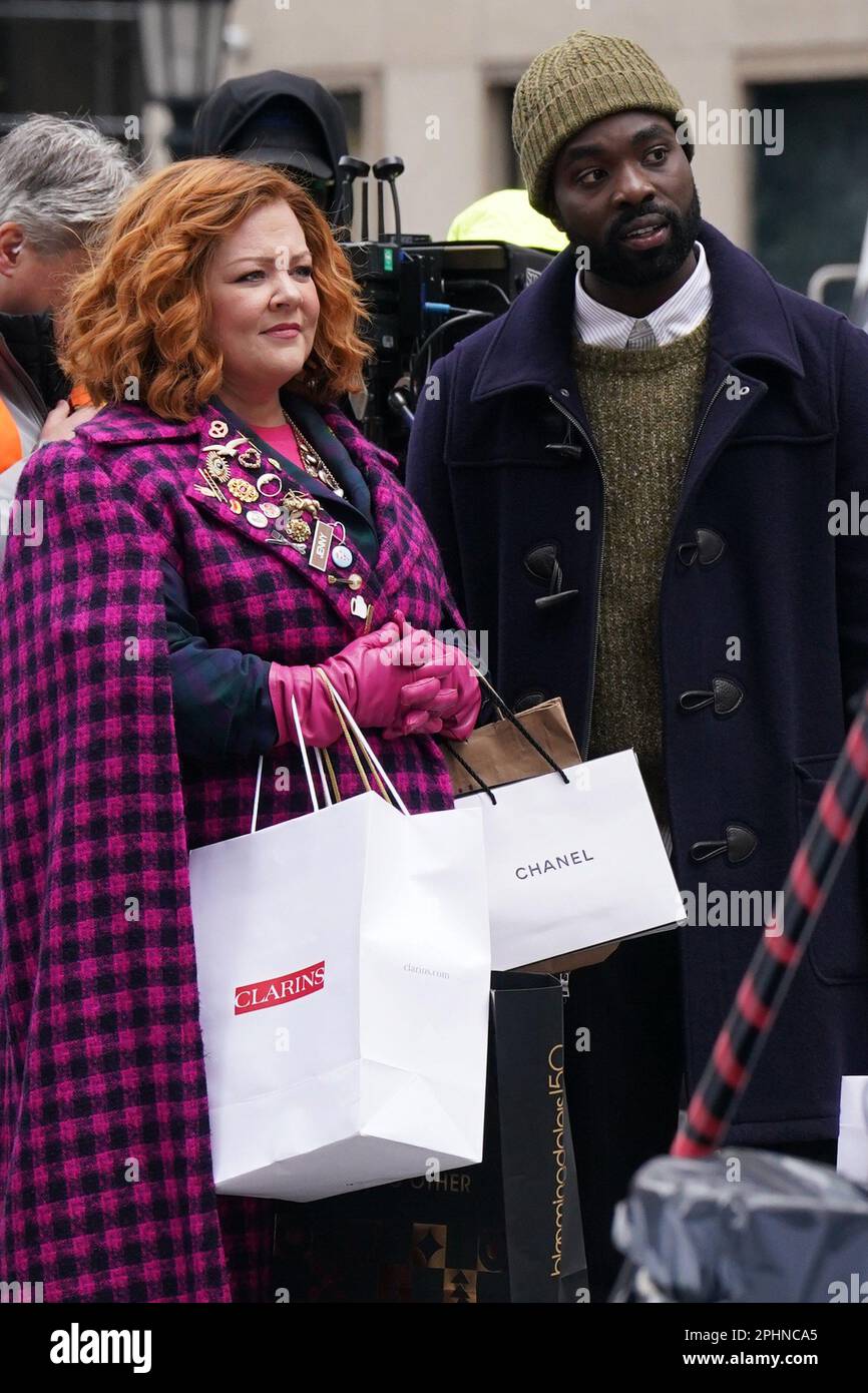 New York, NY, USA. 28th Mar, 2023. Melissa McCarthy, Paapa Essiedu ...