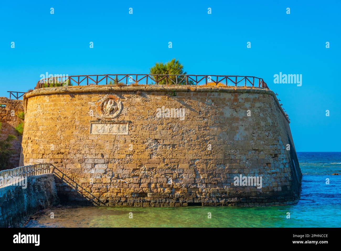 Venetian fortification at Chania town in Crete, Greece Stock Photo - Alamy