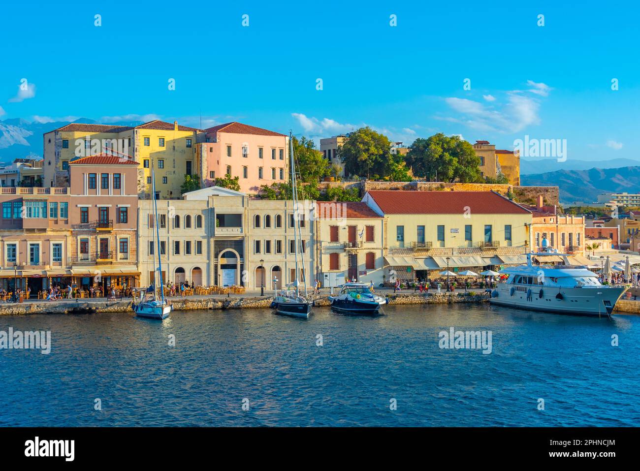 Chania crete greece old town hi-res stock photography and images - Alamy