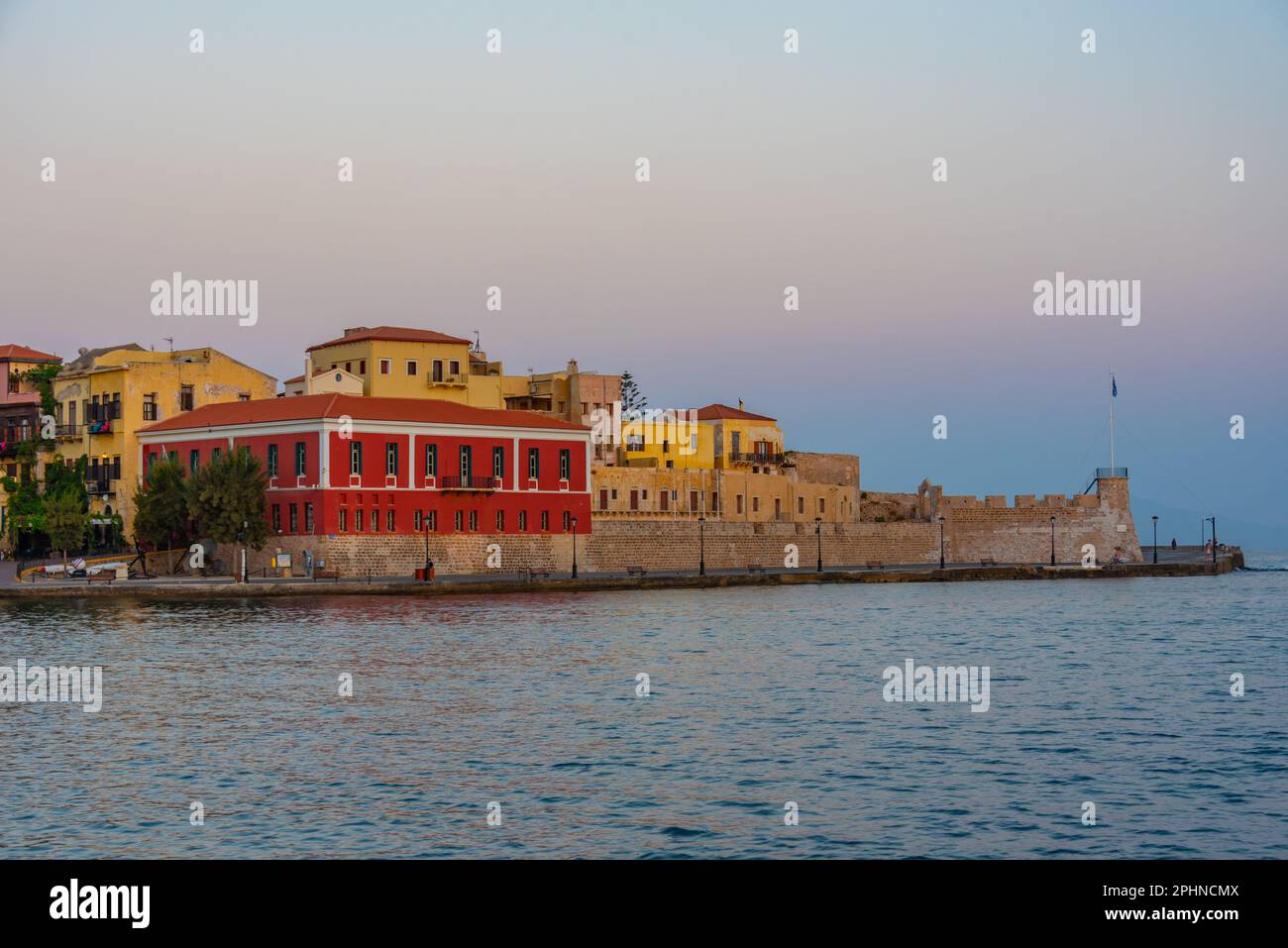 Maritime museum of Crete at Greek town Chania, Greece Stock Photo - Alamy