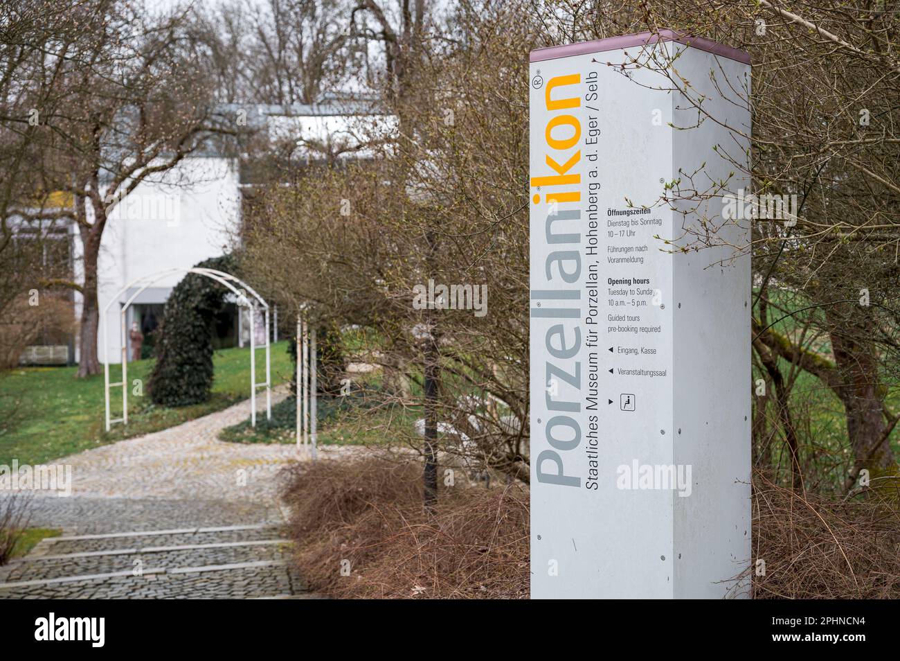 Hohenberg An Der Eger, Germany. 29th Mar, 2023. Exterior view of the ...