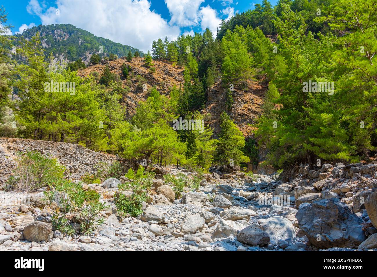 Samaria gorge at Greek island Crete Stock Photo - Alamy