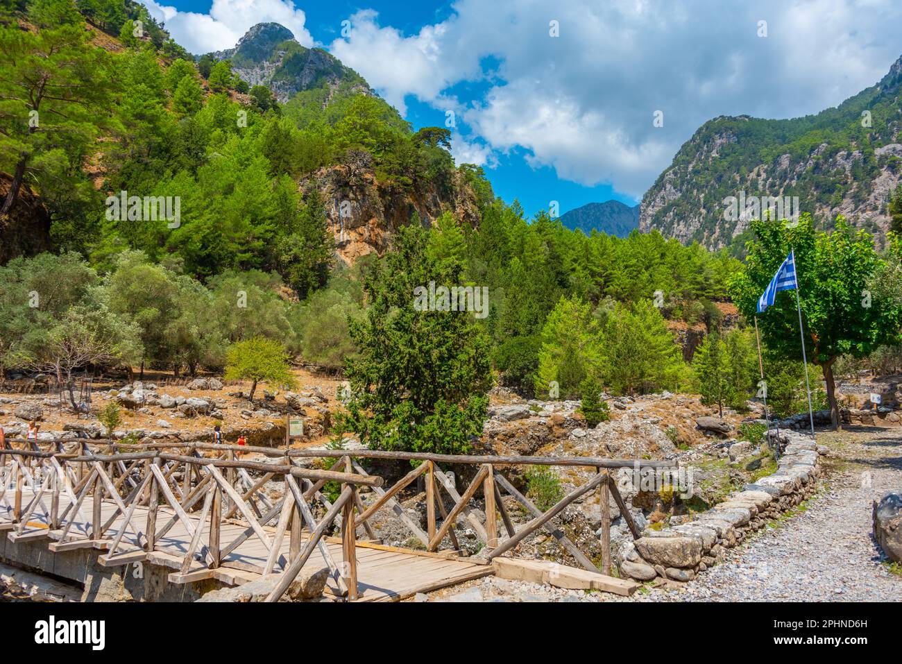 Samaria gorge at Greek island Crete Stock Photo - Alamy