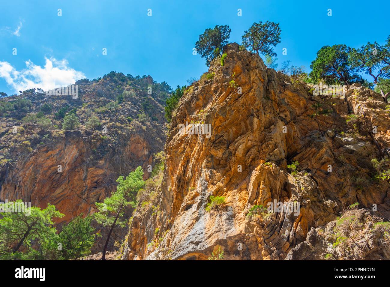 Samaria gorge at Greek island Crete Stock Photo - Alamy