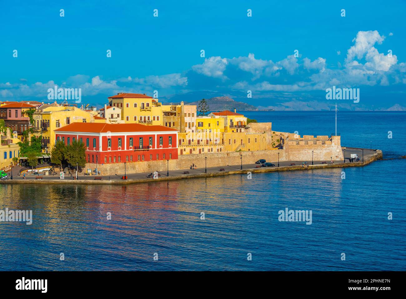 Maritime museum of Crete at Greek town Chania, Greece Stock Photo - Alamy