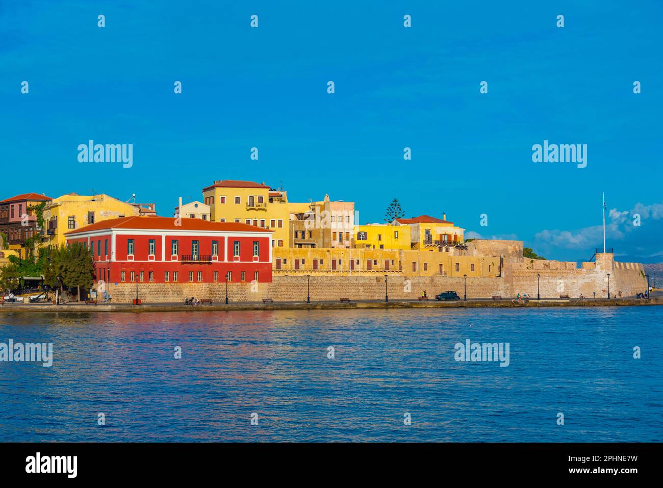 Maritime museum of Crete at Greek town Chania, Greece Stock Photo - Alamy