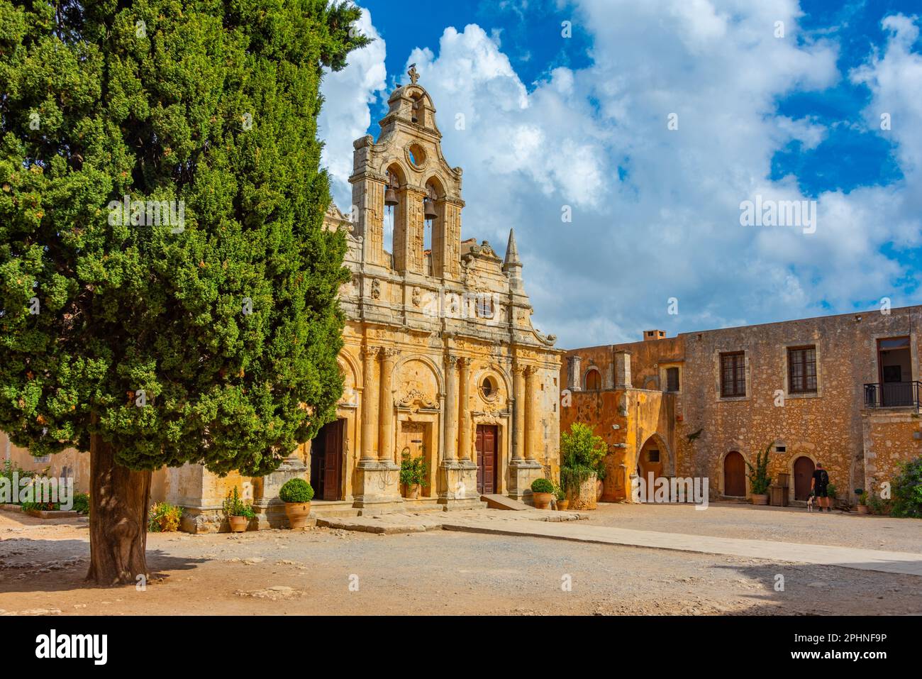 Moni Arkadiou monastery at Greek island Crete Stock Photo - Alamy