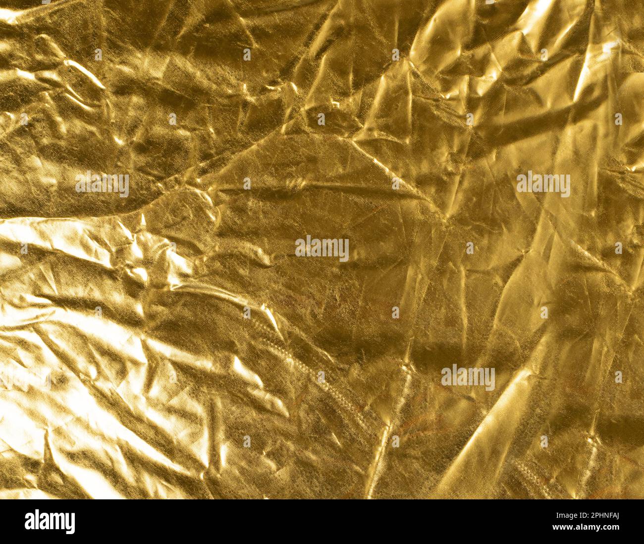 Crumpled Gold Fabric Texture Background, Wrinkled Bronze Pattern ...