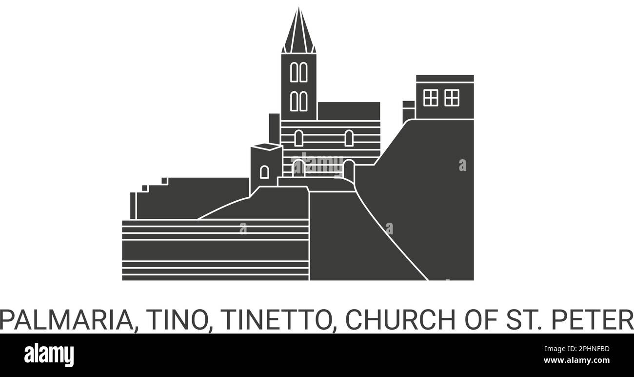 Italy, Palmaria, Tino, Tinetto, Church Of St. Peter travel landmark ...