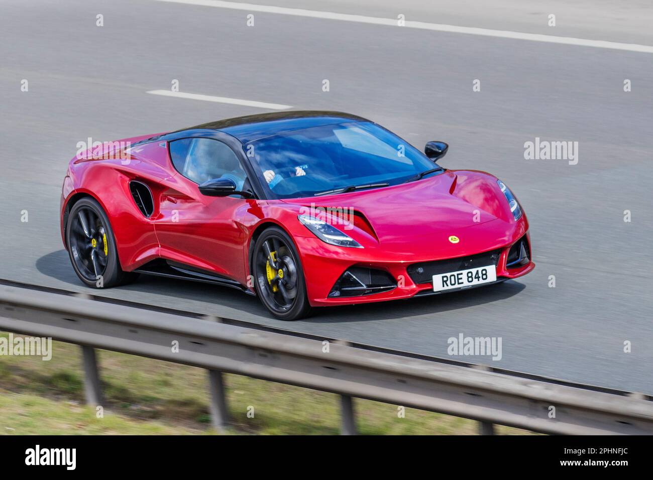 2023 Magma Red LOTUS EMIRA V6 First EDITION 3456 cc 6 Speed manual, all ...