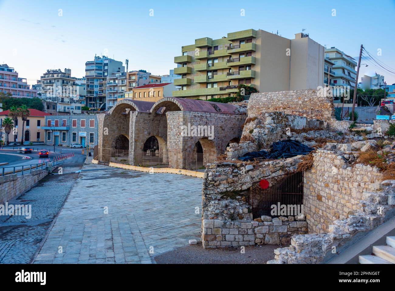 Skyline heraklion capital city hi-res stock photography and images - Alamy