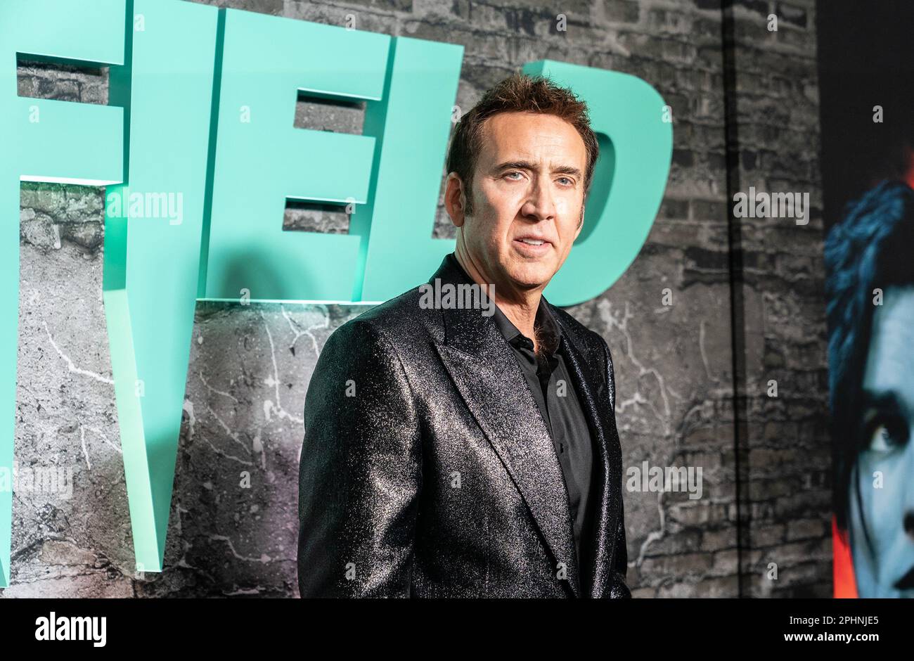 New York, United States. 28th Mar, 2023. Nicholas Cage attends premiere ...