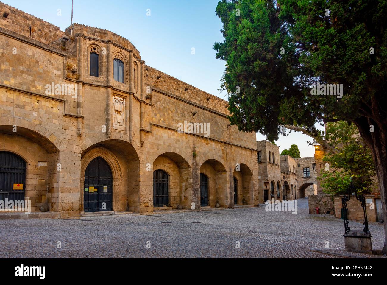 Archaeological museum of Rhodes in Greece Stock Photo - Alamy