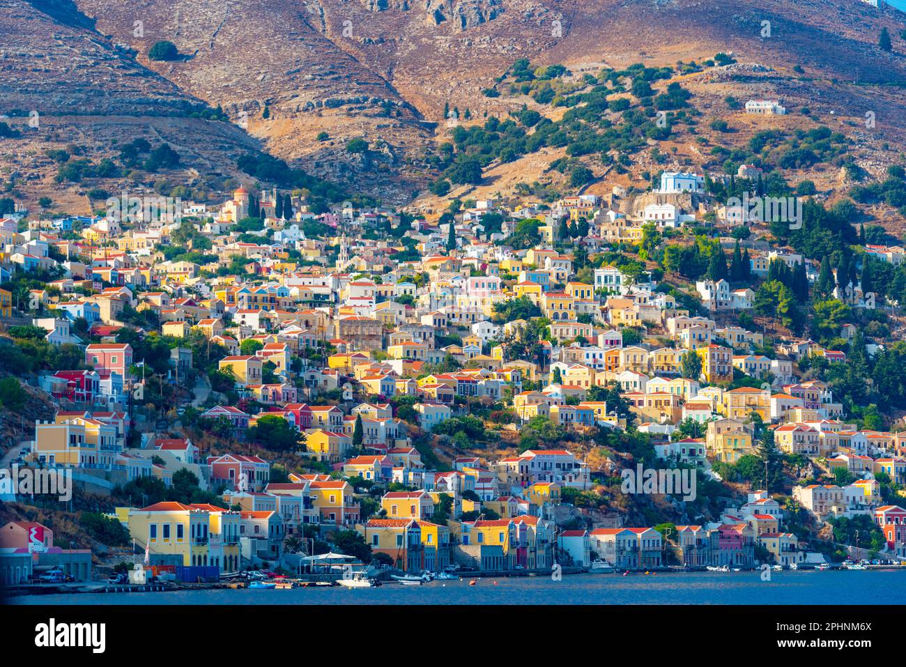 Greek tourist resort of symi hi-res stock photography and images - Alamy