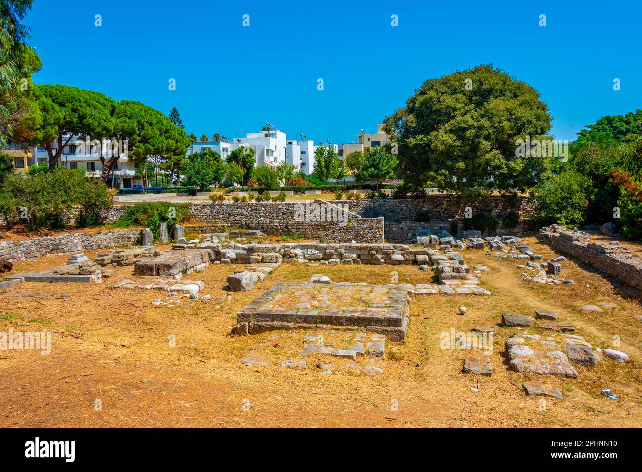 Altar of Dionysus at Greek island Kos Stock Photo - Alamy