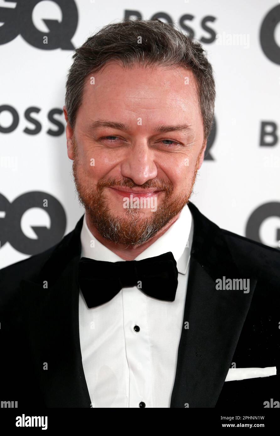 James McAvoy attends the GQ Men Of The Year Awards 2022 at The Mandarin Oriental Hyde Park in ...