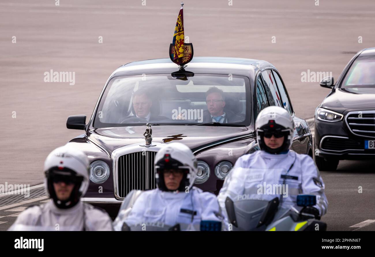 Berlin, Germany. 29th Mar, 2023. The Bentley State Limousine, the state ...