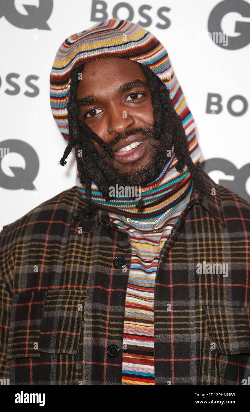 Hak Baker attends the GQ Men Of The Year Awards 2022 at The Mandarin Oriental Hyde Park in ...