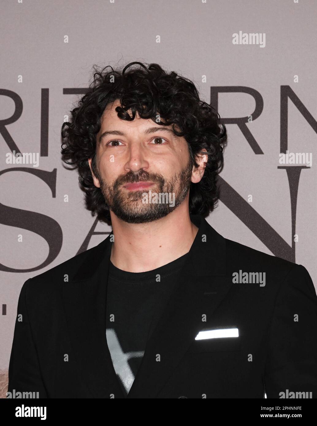 Milan, . 28th Mar, 2023. Milano, Italy The return of CASANOVA film ...