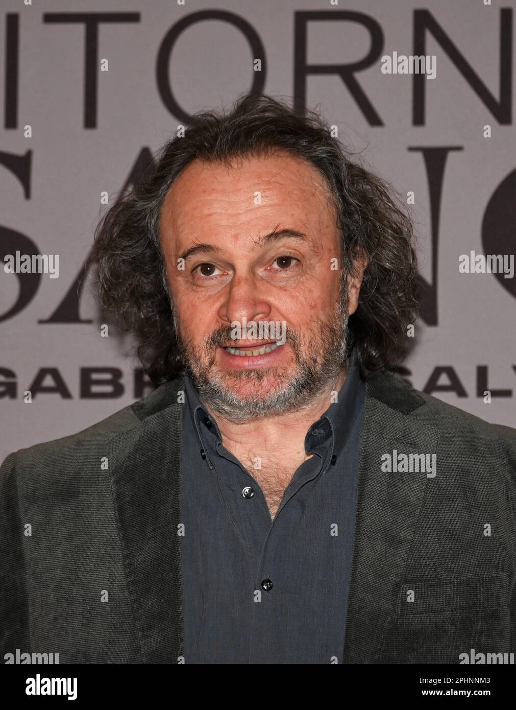 Milan, . 28th Mar, 2023. Milano, Italy The return of CASANOVA film ...