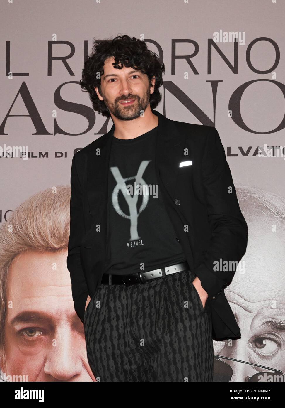 Milan, . 28th Mar, 2023. Milano, Italy The return of CASANOVA film ...