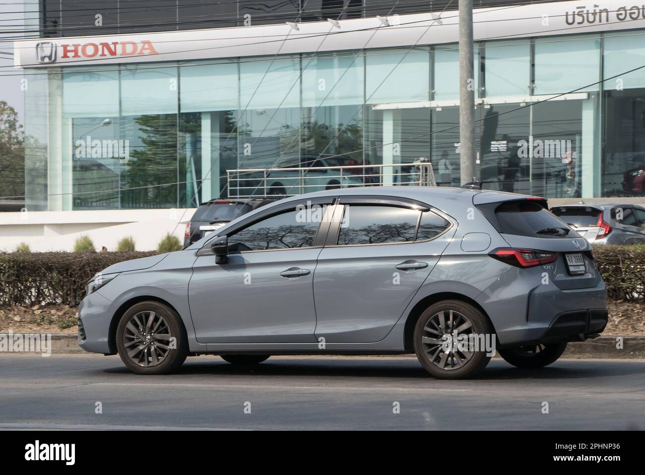 Chiangmai, Thailand - February 28 2023:: Private Honda City Compact car ...