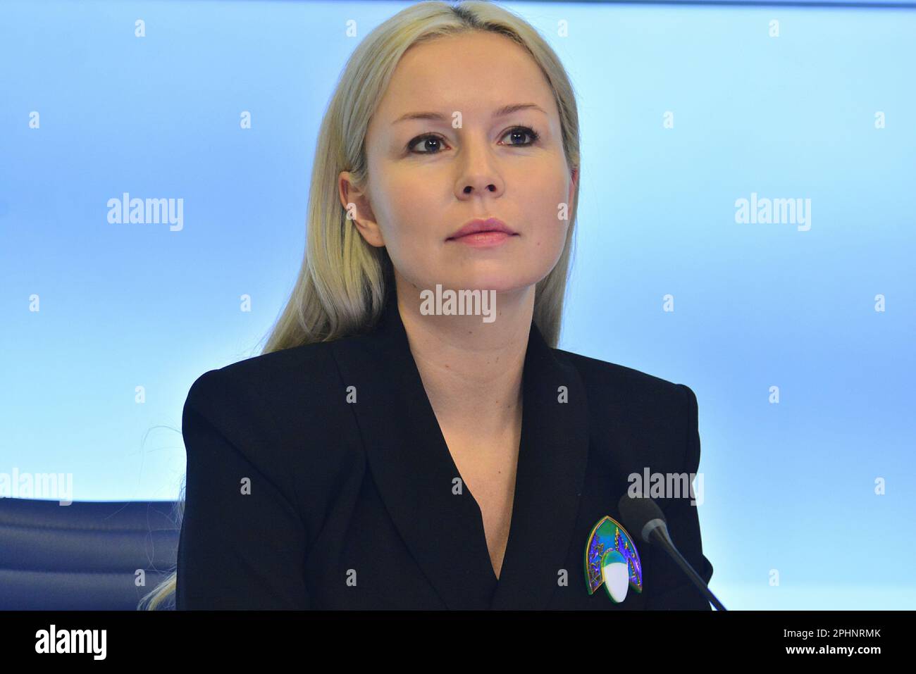 Press conference 9th. international patriotic action Garden of Memory ...