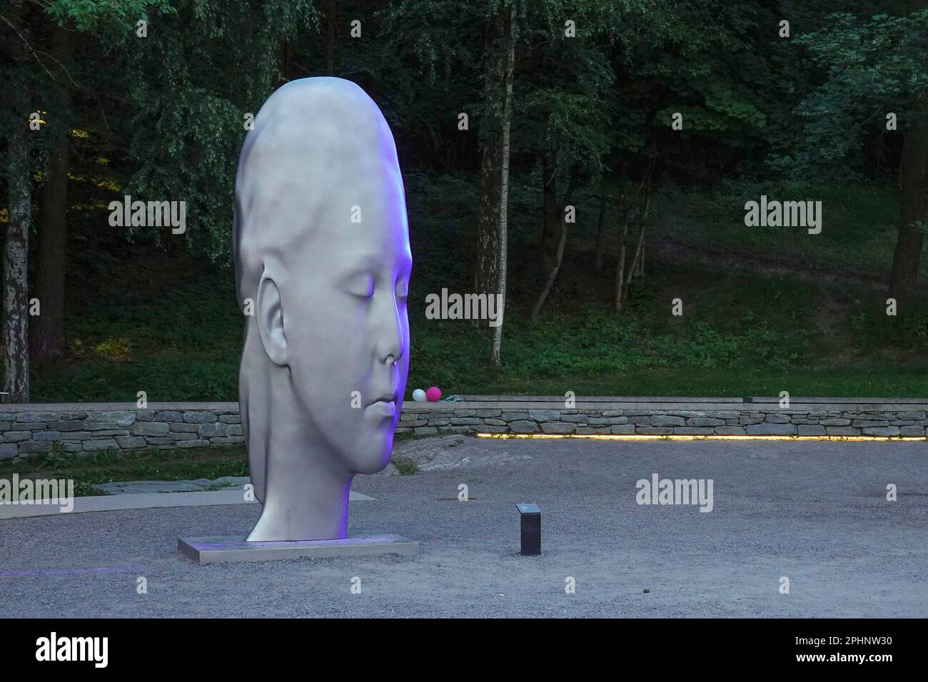 Norway, Oslo, Ekebergparken Sculpture Park is a sculpture park national ...