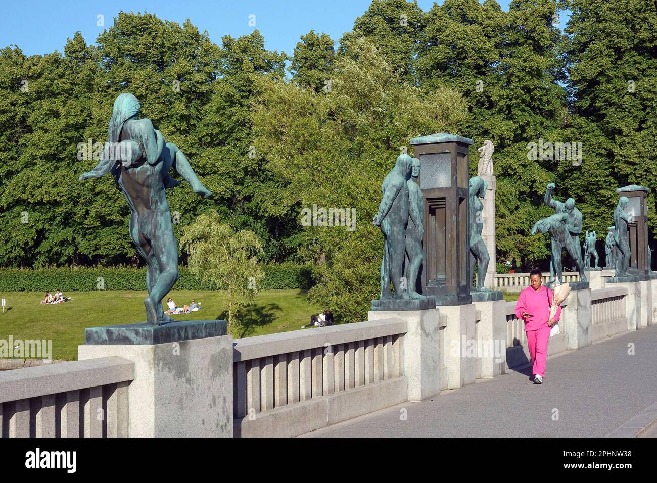 Norway, Oslo, Vigeland Park is one of the top tourist attractions in ...