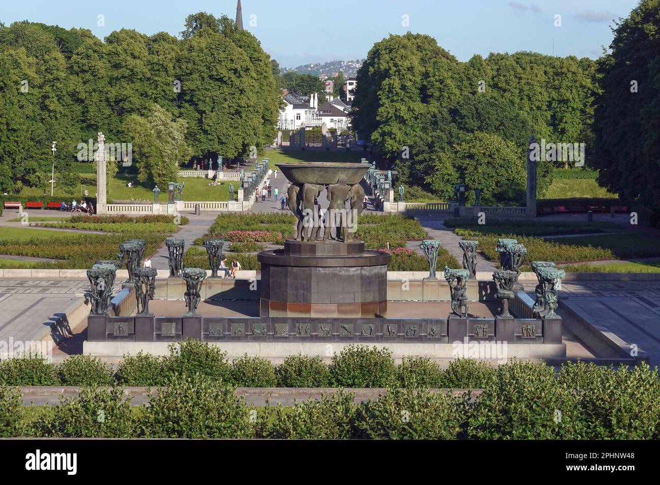 Norway, Oslo, Vigeland Park is one of the top tourist attractions in ...